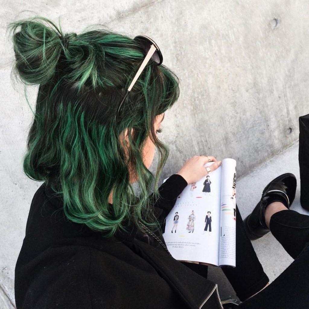 Rocking Green Hair: How and Why Dye Your Hair - Quenchers